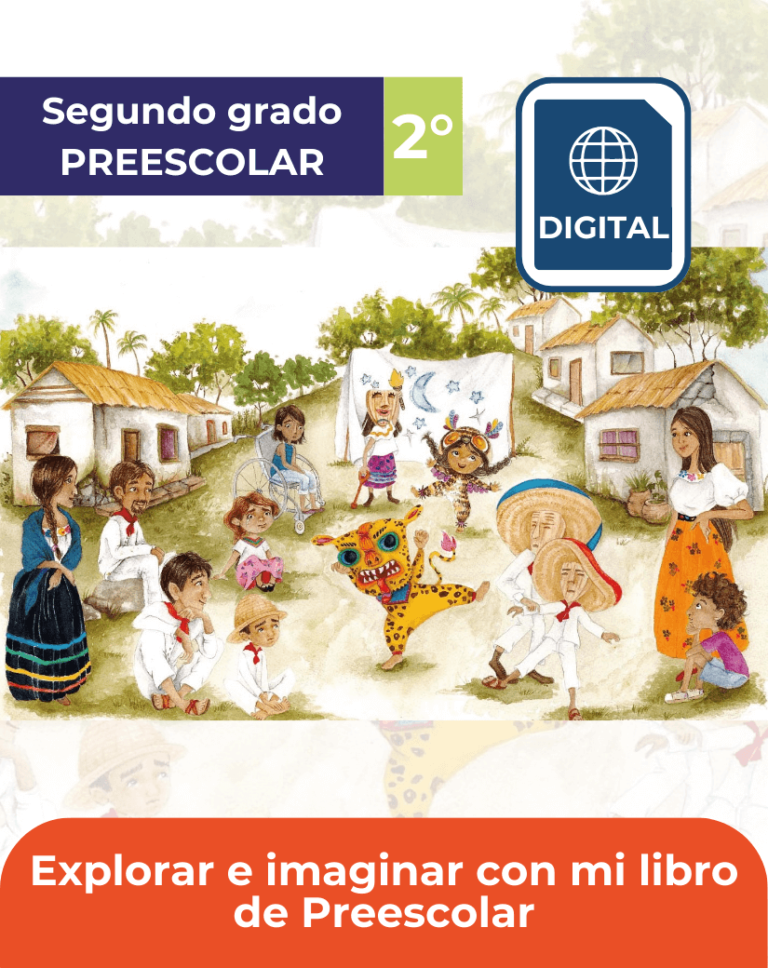 Explorar e imaginar con mi libro de preescolar Segundo grado