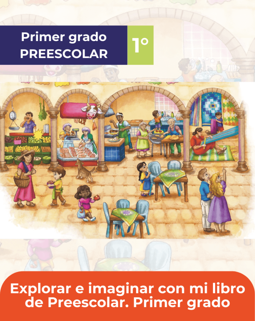 Explorar e imaginar con mi libro de preescolar Primer grado