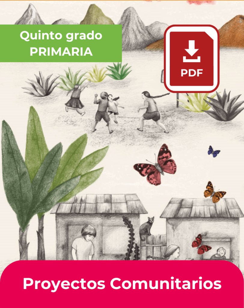 Proyectos comunitarios Quinto grado de Primaria