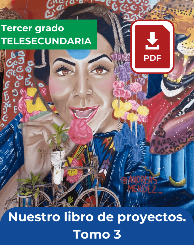 Nuestro libro de proyectos tomo 3 Tercer grado de Telesecundaria