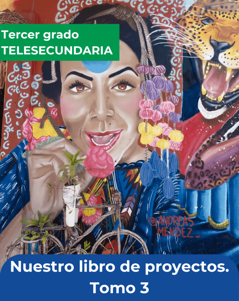 Nuestro libro de proyectos tomo 3 Tercer grado de Telesecundaria